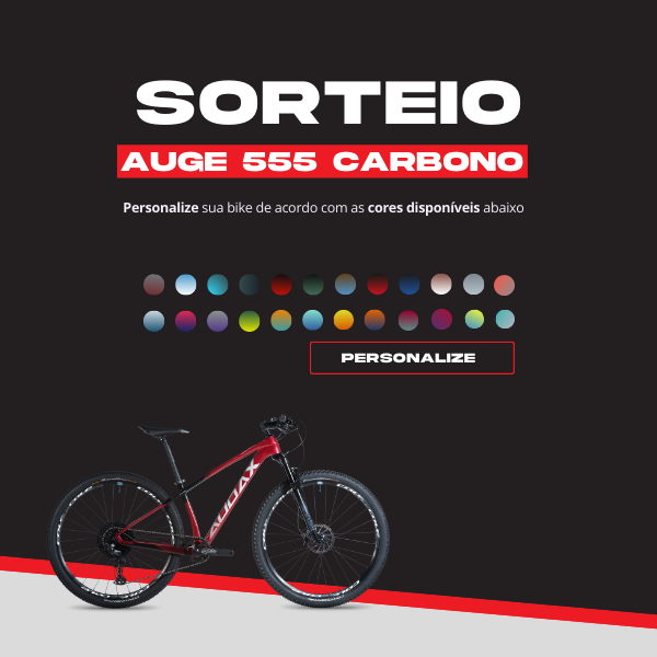 Audax promove sorteio de bike personalizada